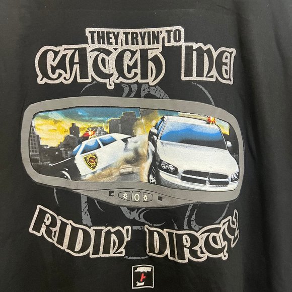 Tough City | Shirts | Vintage Hip Hop Shirt They Tryin To Catch Me ...